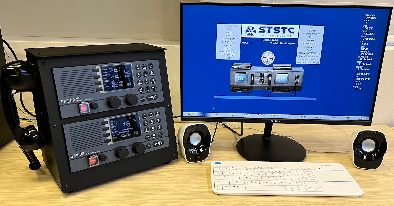 STSTC GMDSS simulator CTS-Pro 6100 for GOC and ROC training